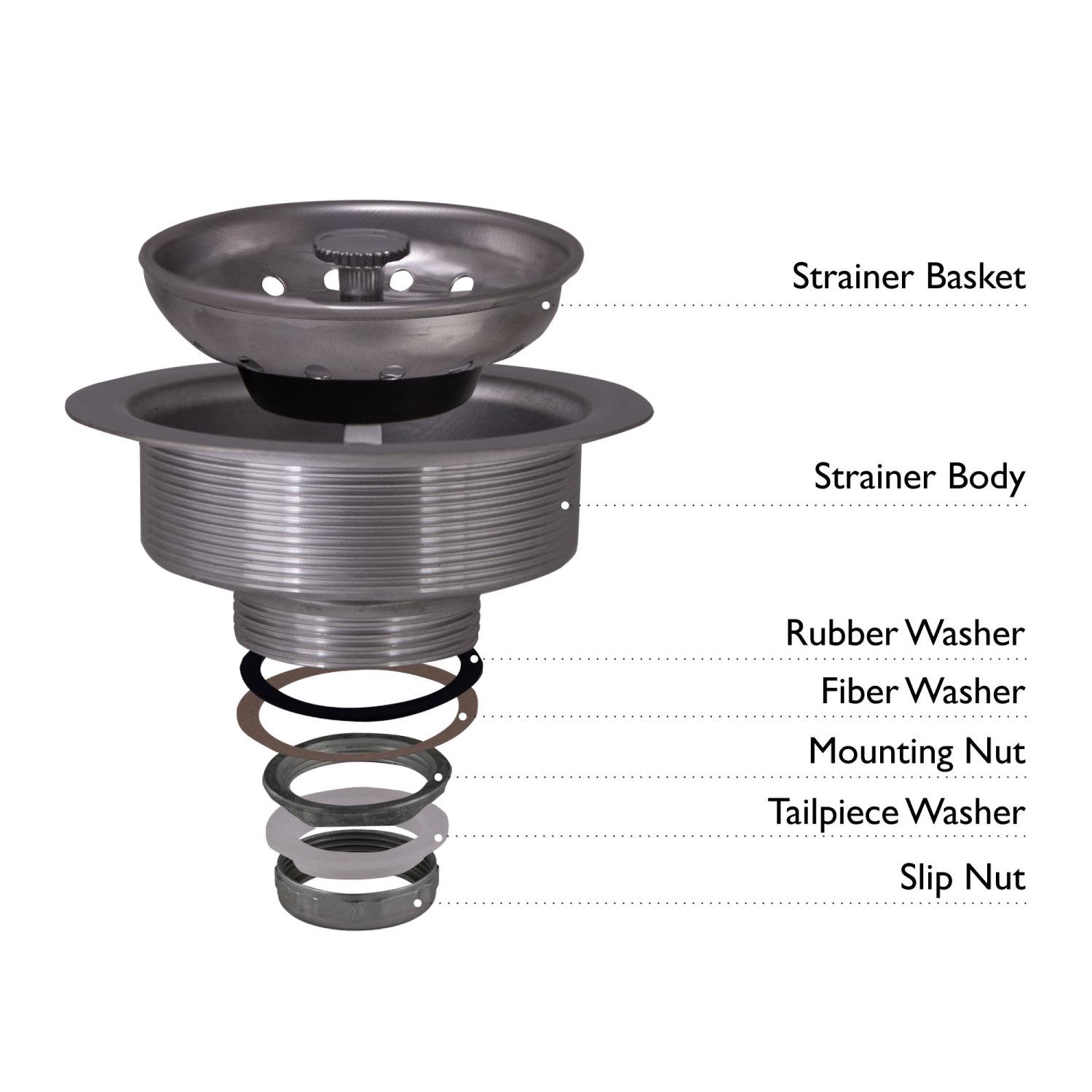Kitchen Sink Drain Strainer S304 Stainless Steel ǀ Kitchen ǀ Today's ...